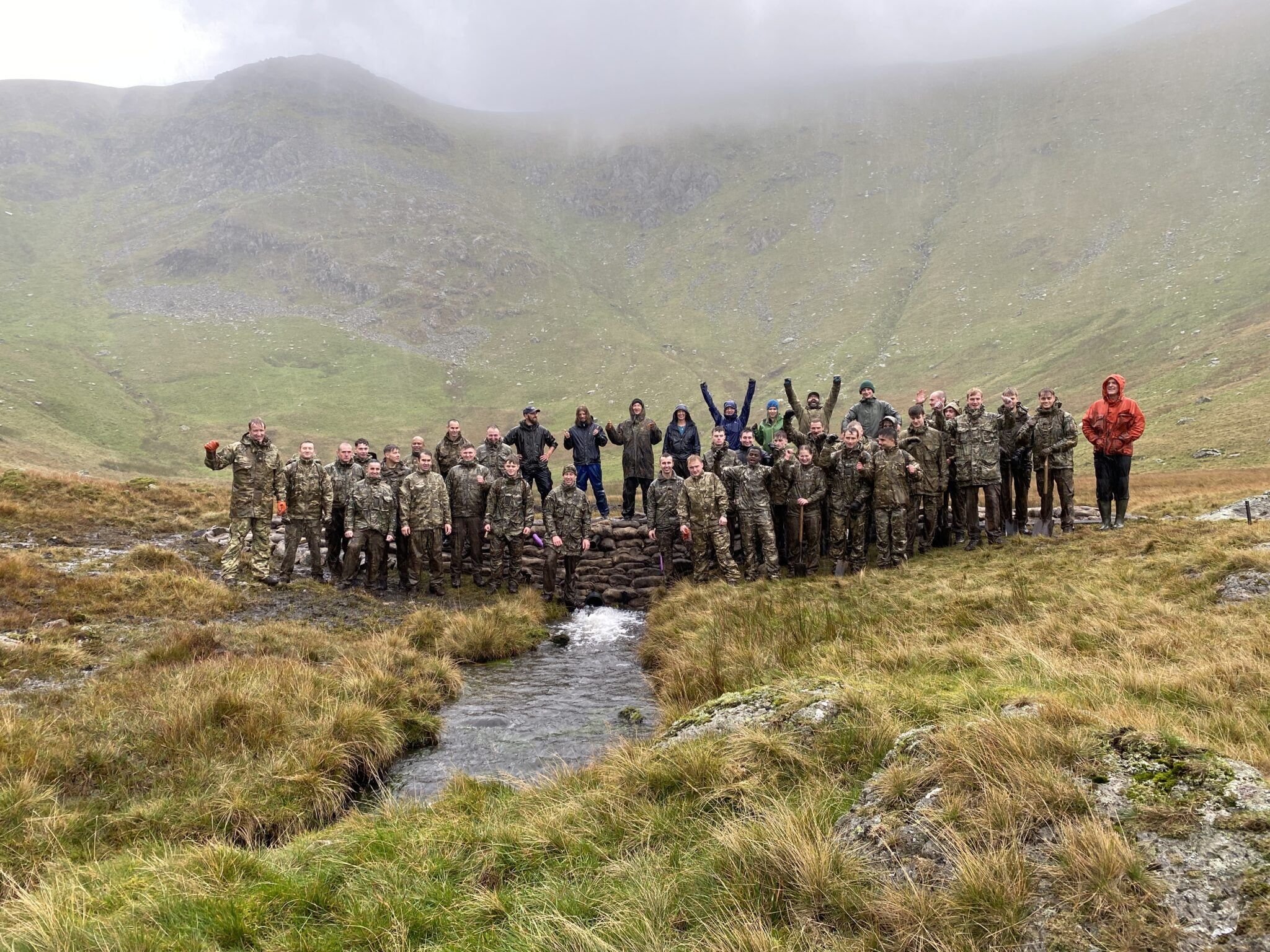 Partnerships: British Army Troops rally to help us restore Sale Pot ...